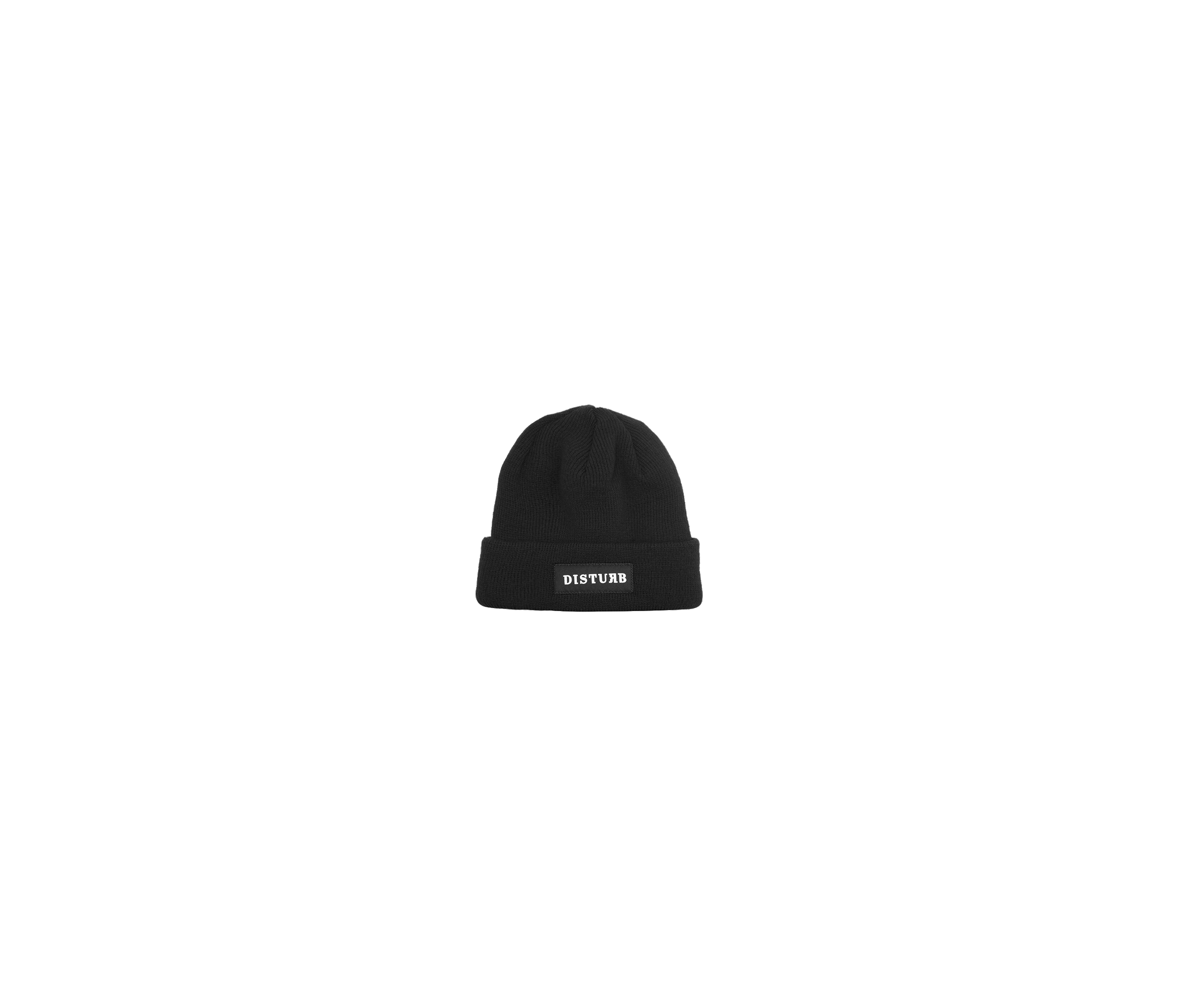 Reflective Beanie in Black | Disturb Epic Apparel