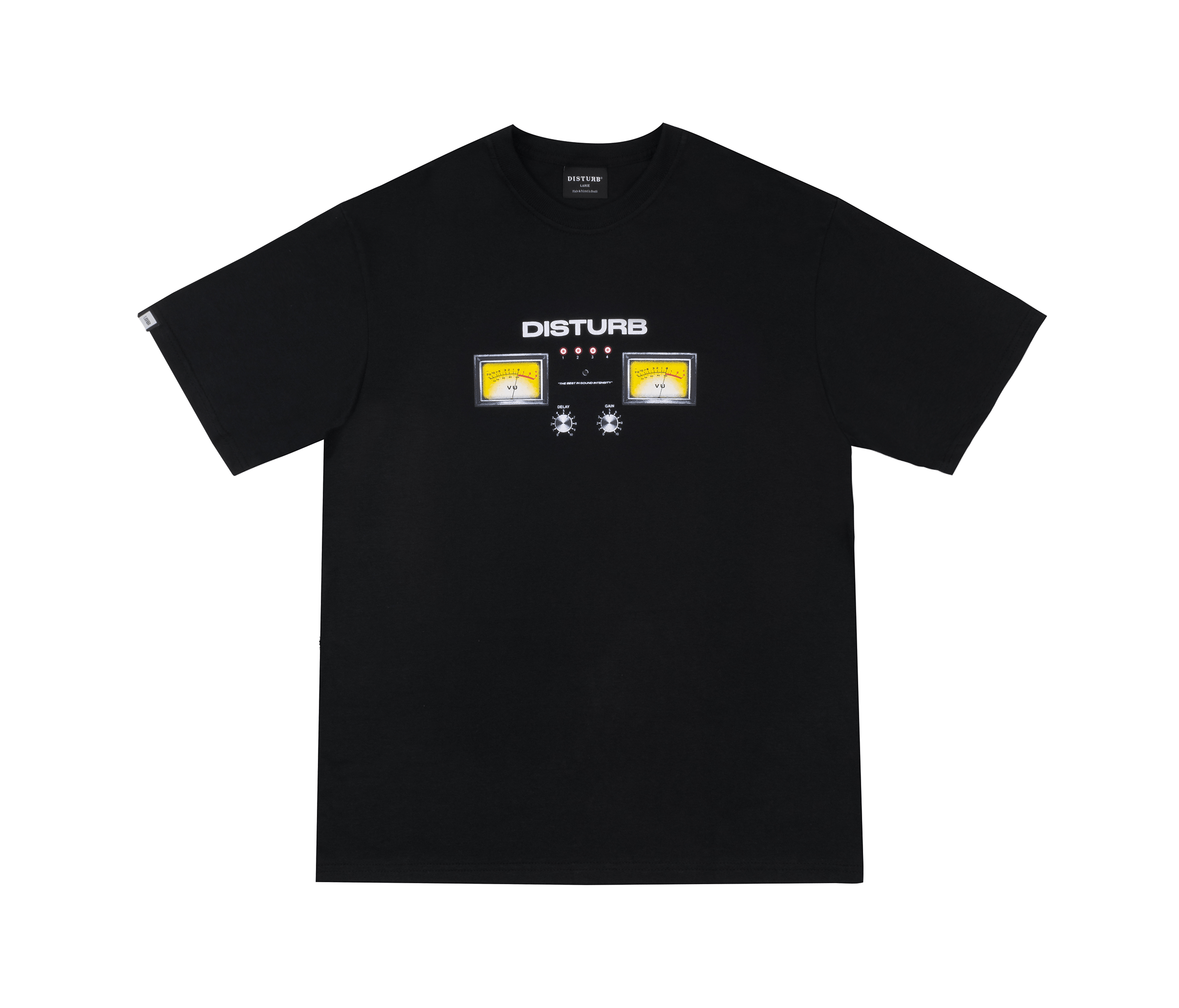 VU Meter Tee in Black | Disturb Epic Apparel