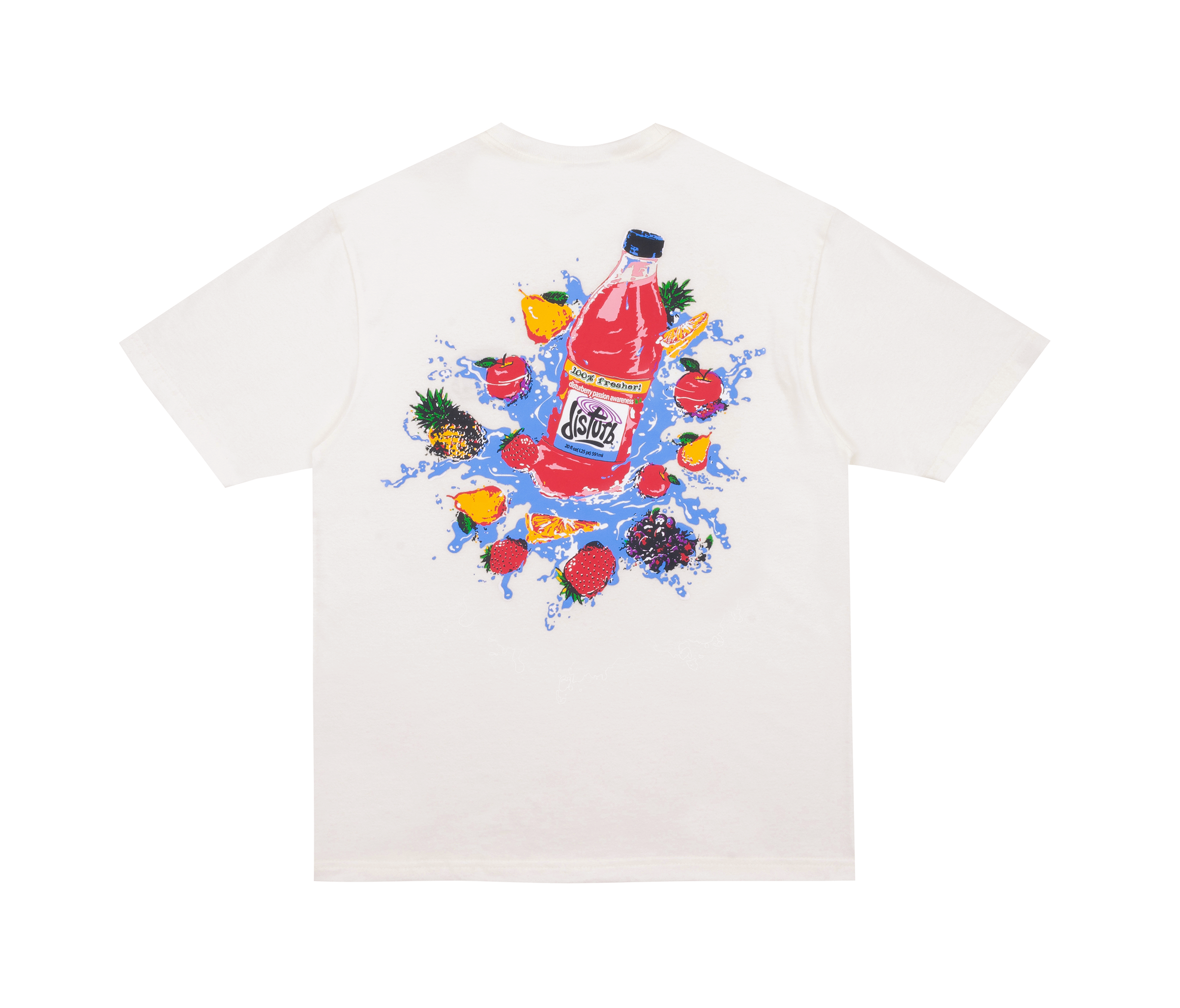 Fruits Splash Tee in Off-white | Disturb Epic Apparel